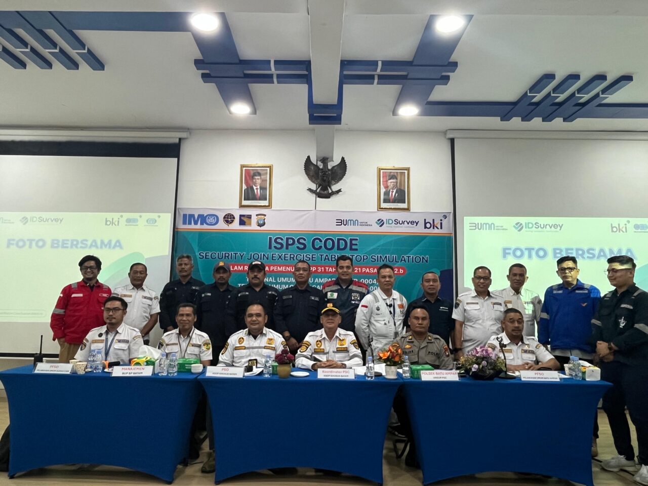 ISPS CODE TABLE TOP SIMULATION