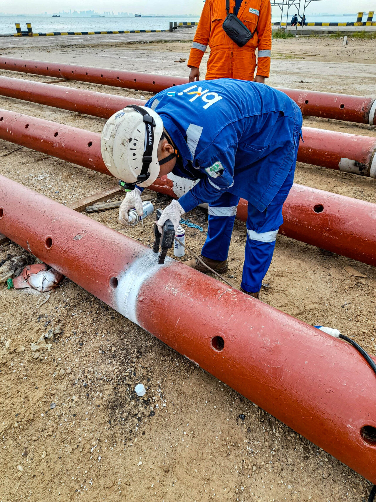 Magnetic Particle Testing (MPT) NDT | BATAM